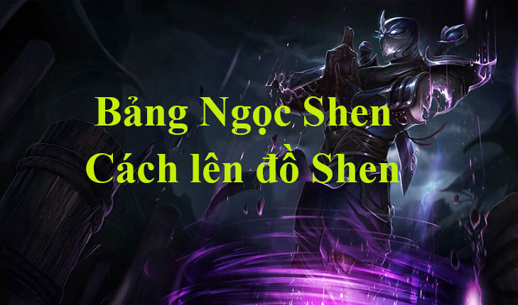 S14 Shen Runes and Items Build