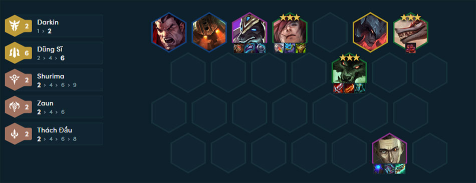 Sett DTCL mùa 9.5: Đội hình, lên đồ Sett mới nhất